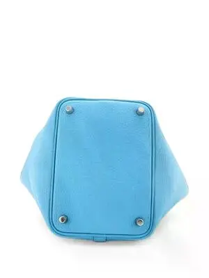 Hermès Picotin Lock Clemence Pm Tote Bag - Blue