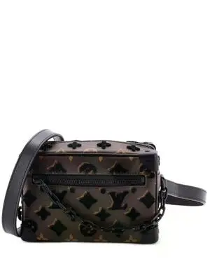 LOUIS VUITTON Soft Trunk Bag Monogram Tuffetage Canvas Mini Crossbody Bag - Brown