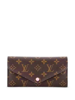 LOUIS VUITTON Josephine Wallet Nm Monogram Canvas Small Wallets - Brown