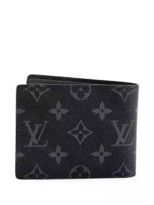 LOUIS VUITTON Slender Wallet Monogram Eclipse Canvas Small Wallets