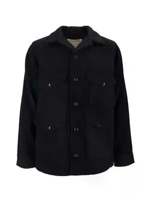 Filson Mackinaw Cruiser Wool Overshirt - Blue