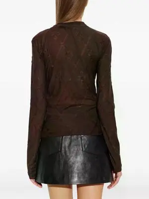 IRO PARIS Heavenly Diamond-patterned Top