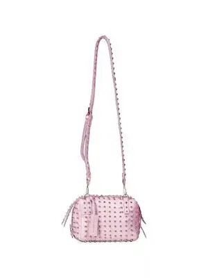 John Richmond Stud-embellished Crossbody Bag - Pink