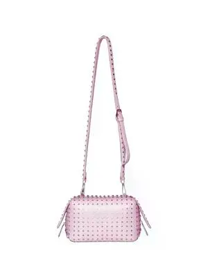 John Richmond Stud-embellished Crossbody Bag - Pink