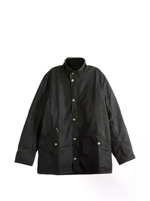 Barbour Prestbury Waxed-cotton Funnel-neck Jacket - Brown