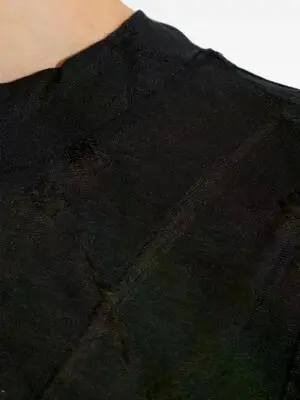 IRO PARIS Heavenly Argyle-patterned Top