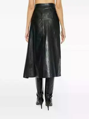 IRO PARIS Rimera Button-fastening Wrap Midi Skirt