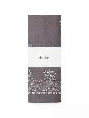 Destin Paisley-print Wool Bandana