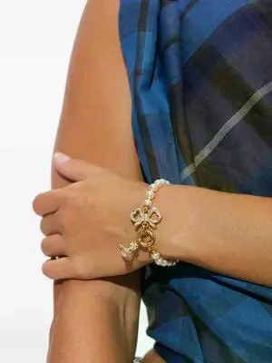 VIVIENNE WESTWOOD Rigoberta Orb Bow Bracelet - Gold
