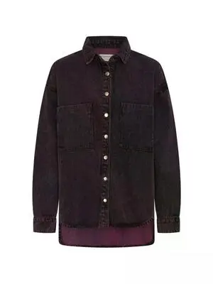 ONETEASPOON Daria Denim Shacket - Pink