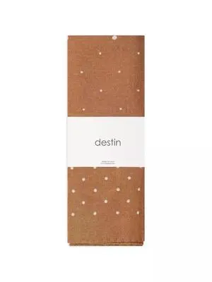 Destin Judy Polka-dot Wool Scarf - Neutrals