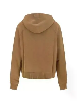 Max Mara Marea Logo-embroidered Zip-up Hoodie