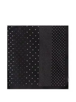 Destin Judy Polka-dot Scarf - Black