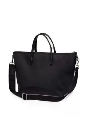 Lacoste L12.12 Logo-patch Tote Bag - Black