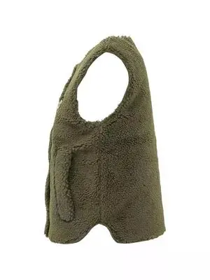 Barbour Bowes Fleece Gilet - Green