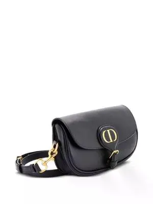 Dior Bobby Flap East West Crossbody Bag - Black