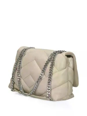 Armani Exchange Quilted Shoulder Bag With Chain Strap