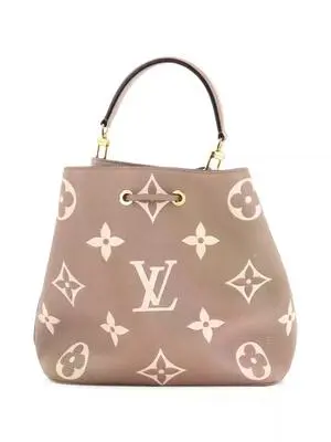 LOUIS VUITTON Monogram Empreinte Giant Mm Bucket Bag