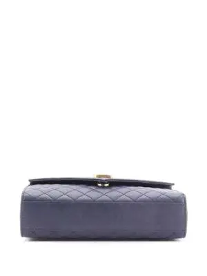 Saint Laurent Classic Monogram Envelope Satchel Mixed Matelasse Leather Medium Shoulder Bag