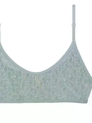BASERANGE Musial Lace-patterned Triangle Bra