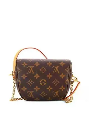 LOUIS VUITTON Monogram Canvas Mini Belt Bag - Brown