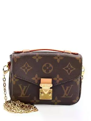 LOUIS VUITTON Micro Metis Monogram Canvas Crossbody Bag