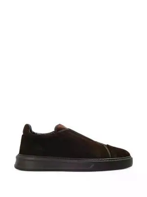FABI Suede Slip-on Sneakers