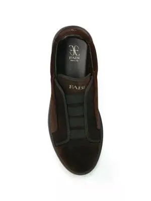 FABI Suede Slip-on Sneakers
