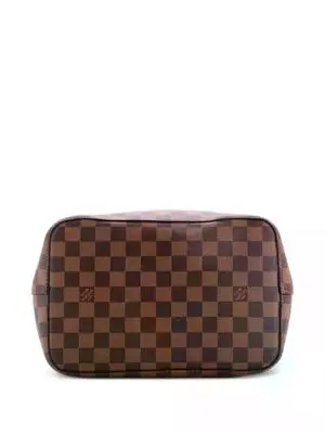 LOUIS VUITTON Neonoe Handbag Damier Leather Mm Bucket Bag - Brown