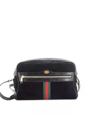 Gucci Ophidia Shoulder Bag Suede Small Crossbody Bag