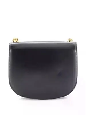 Celine Triomphe Besace Clea Chain Flap Bag Leather Shoulder Bag