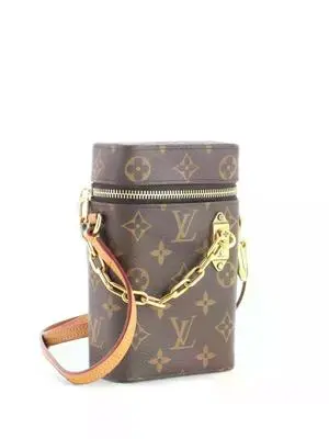 LOUIS VUITTON Phone Box Bag Monogram Canvas Crossbody Bag