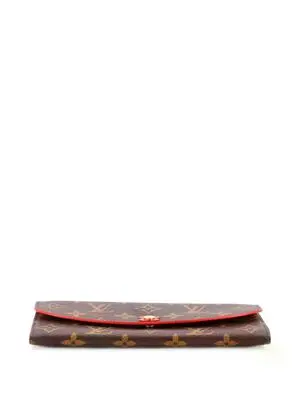 LOUIS VUITTON Emilie Wallet Limited Edition Blooming Flowers Monogram Canvas Small Wallets