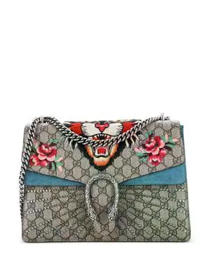 Gucci Dionysus Gg Coated Canvas Medium Shoulder Bag - Brown