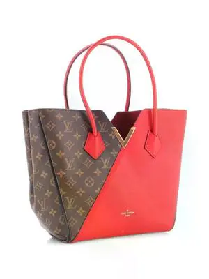 LOUIS VUITTON Kimono Handbag Monogram Canvas And Leather Mm Tote Bag