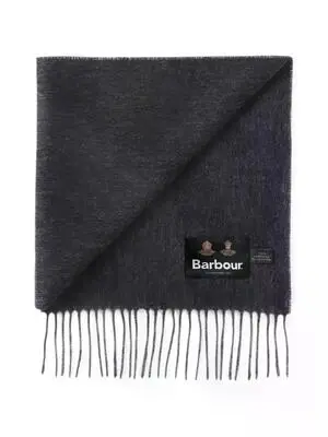 Barbour Fringed Wool Scarf