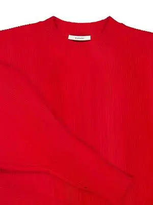 Givenchy Asymmetric-hem Ribbed-knit Sweater