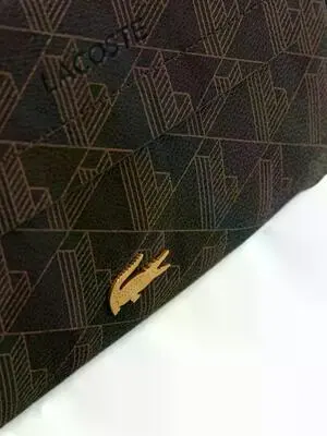 Lacoste The Blend Monogram-print Make Up Bag