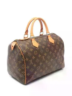 LOUIS VUITTON 2018 Monogram Speedy 30 Boston Bag