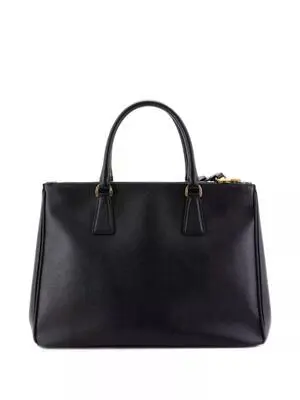Prada Double Zip Lux Saffiano Leather Large Tote Bag