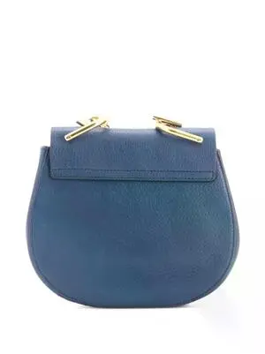 Chloé Drew Leather Mini Crossbody Bag - Blue
