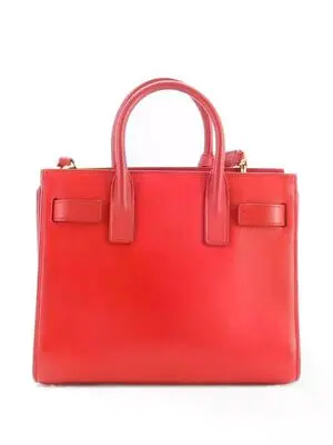 Saint Laurent Sac De Jour Bag Leather Nano Tote Bag