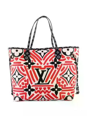 LOUIS VUITTON Limited Edition Crafty Monogram Giant Tote Bag - Red