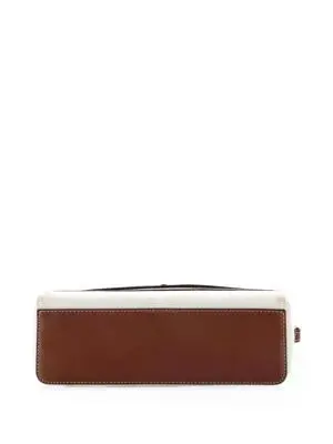 Burberry Note Canvas With Leather Medium Crossbody Bag