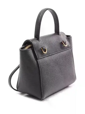 Celine Pico Grained Calfskin Belt Bag Satchel - Black