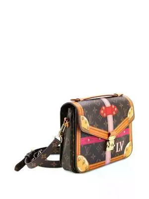 LOUIS VUITTON Pochette Metis Limited Edition Summer Trunks Monogram Canvas Crossbody Bag