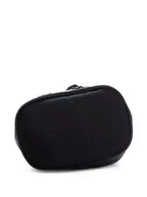 Prada Top Handle Bead Embellished Re-nylon Mini Bucket Bag