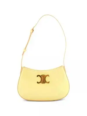 Celine Triomphe Tilly Shoulder Bag - Yellow