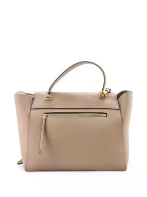 Celine Belt Bag Textured Leather Mini Shoulder Bag - Neutrals