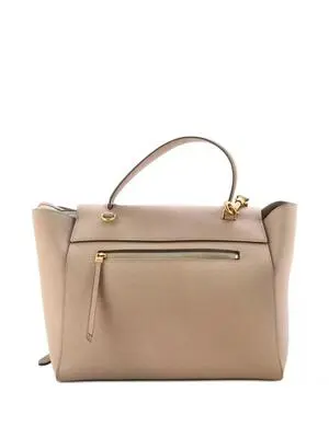 Celine Belt Bag Textured Leather Mini Shoulder Bag - Neutrals